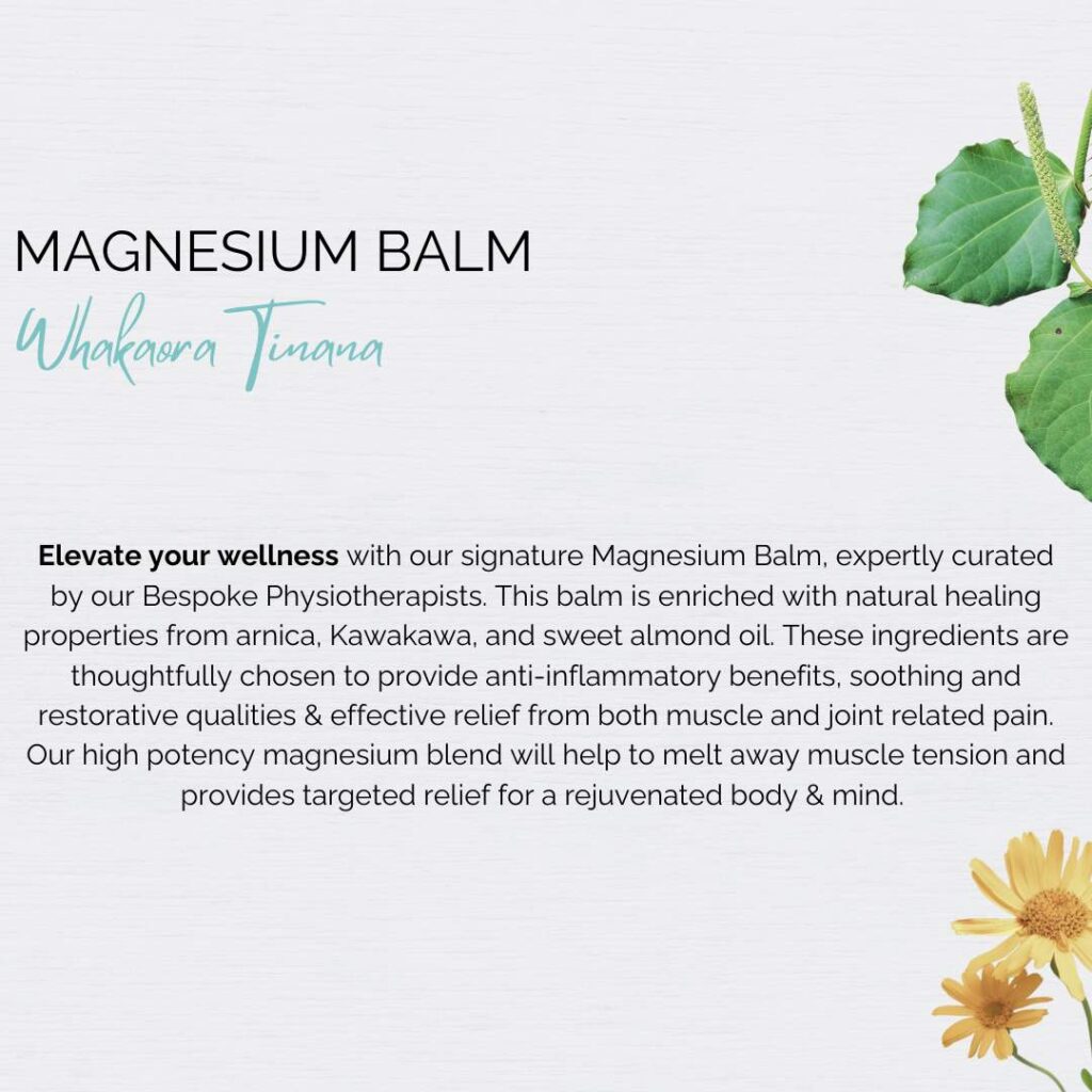 Bespoke Magnesium Balm - Bespoke Physiotherapy & Health